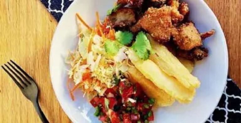 RECETA DE YUCA CON CHICHARRÓN - 🥇 Recetas hondureñas 【 2026 】🍽️